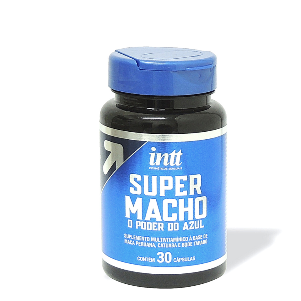 Suplemento Vitamínico Masculino Super Macho 30 Cápsulas - Brincadeira ...